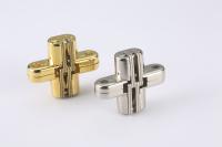 China 304 Stainless Steel 3D Concealed Hinges Adjustable Furniture Cabinet Hinge 110 Degree for sale