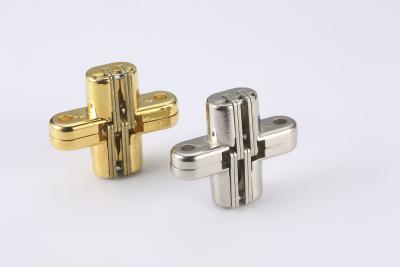 China 304 Stainless Steel 3D Concealed Hinges Adjustable Furniture Cabinet Hinge 110 Degree for sale