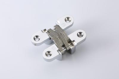 China 304 Stainless Steel 3D Concealed Hinges Soft Close Polishing Finish 35mm Cup for sale