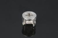 China Anti Corrosion Closet Rod Parts Screw Practical Multi Function for sale