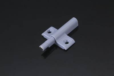 China Magnetic Push Open Latch for Cabinet Door Invisible Hardware ABS Plastic 60mm for sale