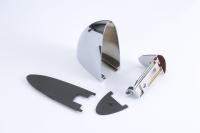 China Stainless Steel 304 Glass Shelf Clip 90 Degree for 8-12mm Toughened Glass Wall Mounted for sale