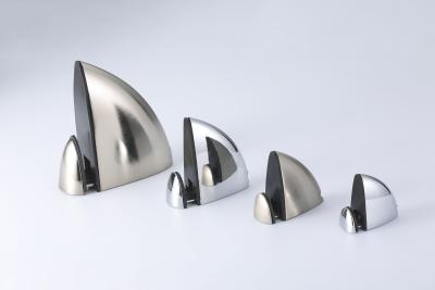 China Aluminum Glass Shelf Clips for 6-12mm Glass Thickened Hard Panel Rustproof for sale