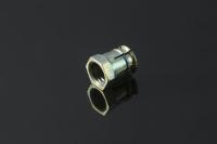 China Nickel Plated Furniture Connecting Fitting Stainless Steel Door Bolt 3 Year Warranty for sale