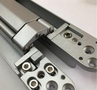 China Heavy Duty 3D Adjustable Invisible Hinge 120kg Load 28x177mm for Interior Exterior Doors for sale