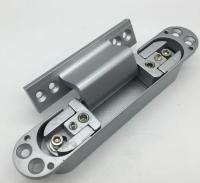China Heavy Duty Invisible Hinge 120kg Max Load 180° Opening Satin Nickel for sale