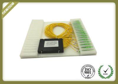 China PLC Fiber Optic Splitter 1x8 SC FC Connector for Optical Communication for sale