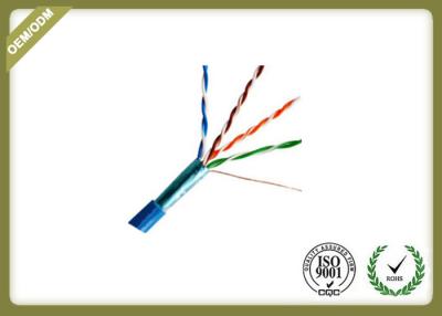 China Cat5e FTP STP Shielded Twisted Pair Ethernet Network Cable 100m for sale