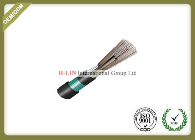 China GYTY53 Outdoor Direct Buried Fiber Optic Cable Double Sheathed Stranded Loose Tube 2-144 Cores for sale