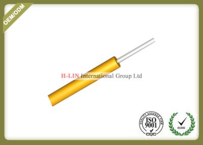 China LSZH PVC Nylon Tight Buffered Fiber Optic Cable 0.6mm 0.9mm High Speed Transmission for sale