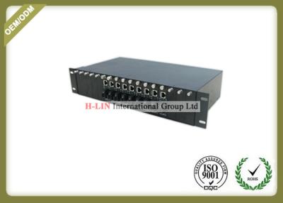 China Single Mode Ethernet Fiber Optic Media Converter 100Mbps 20km SC Connector for sale