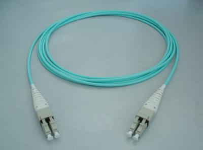 China Fiber Patch Cord LC To LC , Multimode / Single Mode Fibre Patch Leads  for sale
