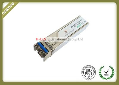 China 1310nm 155Mbps SFP Fiber Optic Transceiver Dual Fiber 20km LC Connector for sale