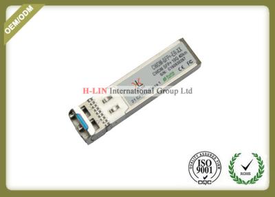China 10G SFP Fiber Optic Transceiver 10GBase-ZR ZW 80km Single Mode LC Duplex for sale