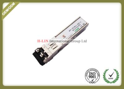 China Hot Pluggable 10G SFP+ BIDI Fiber Optic Transceiver 1270nm 1330nm 20km LC Metal Enclosure RoHS for sale