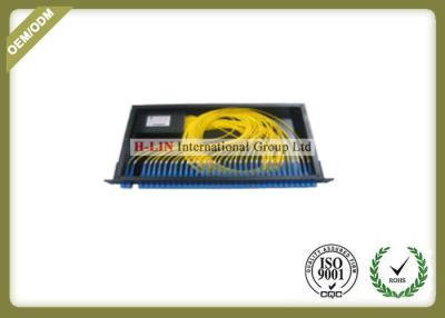China PLC Fiber Optic Splitter 2xN Series High Reliability 1x2 to 1x64 for sale