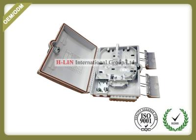China 16 Core Fiber Optic Termination Box with Module Splitter for FTTH Network for sale
