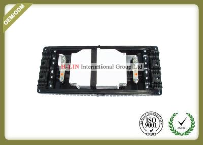 China Outdoor Rubber Sealing Fiber Optic Enclosure 2 In 2 Out 144 Cores Connection Box for sale