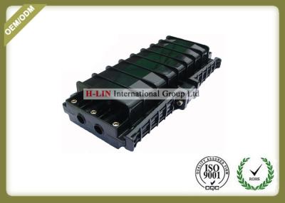 China 96 Cores Waterproof Horizontal Fiber Optic Closure Cable Connection Box IP68 for sale