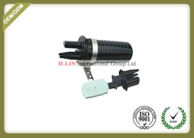 China Outdoor Dome Fiber Optic Closure Duct Mount 48 Ports Splice Tray for sale
