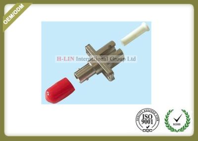 China Metal ST to LC Fiber Optic Adapter Simplex Connector for Single Mode Network for sale