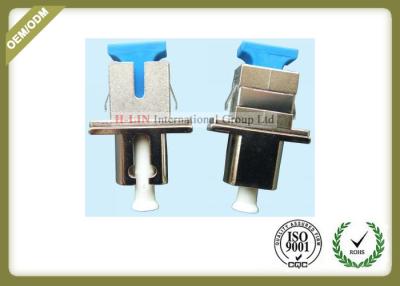 China Copper Fiber SC to LC Adapter Simplex 1x1 for Test Equipment ROHS SGS Certified for sale