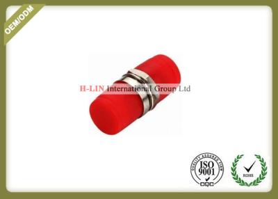 China Female to Female Small Metal FC Fiber Connector Adapter D Type Single Mode 1310nm for sale