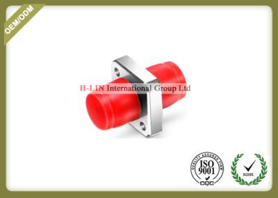 China Metal Square Type FC Fiber Adapter Coupler High Precision for ODF Pigtail for sale
