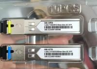 China 1.25Gbps BIDI SFP Fiber Optic Transceiver 20km 120km DDM LC SMF for sale