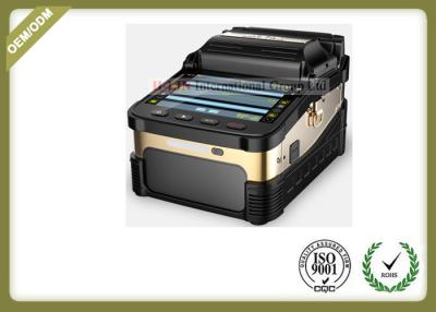 China Auto Focus Fiber Optic Splicing Machine 6 Motors 6 Second Fast Splicing 300x Magnification for sale