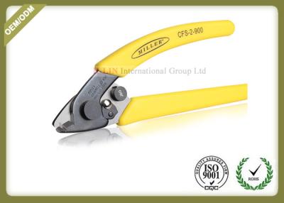 China Yellow Fiber Optic Stripping Tool 2 Port Cable Stripper for 0.25mm 0.9mm 2.0mm 3.0mm for sale