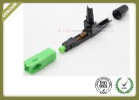 China SC Singlemode UPC APC Fast Fiber Optic Connectors For FTTH Network for sale