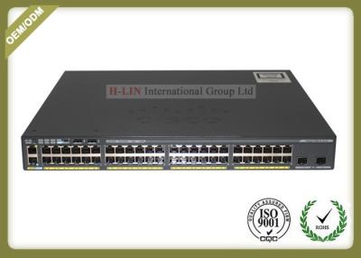 China 48 Port 10Gb Fiber Optic Media Converter PoE Switch 2960X 48LPD L for sale