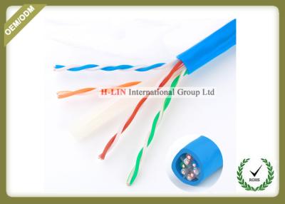 China Cat6E UTP 23AWG Gigabit Network Cable 1000ft for POE Security Monitoring for sale