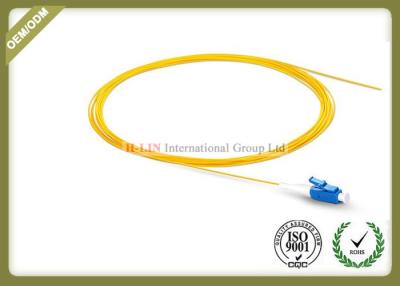 China LC UPC Simplex Fiber Optic Patch Cord 1310nm PVC LSZH Jacket 3m for sale