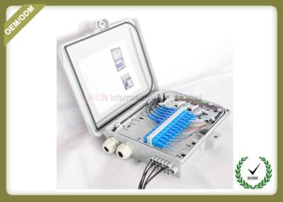China Outdoor FTTH Wall Mount Fiber Termination Box 24 Core Optical Junction Box for sale