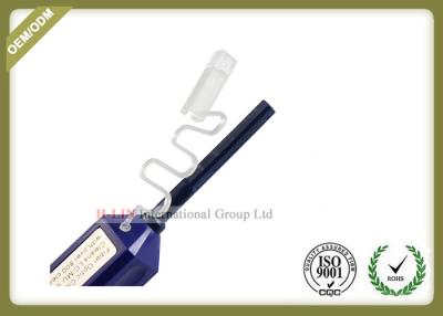 China 1.25mm LC MU Fiber Optic Face Cleaning Pen One Click Connector End for sale