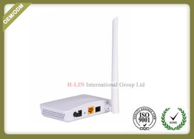 China FTTH EPON ONU Fiber Optic Wireless Router 1GE 1FE 2.4G WiFi Compatible with Huawei Fiberhome OLT for sale