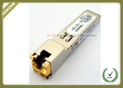 China Cisco GLC-T 1000Base-T SFP Module RJ-45 Copper Gigabit Ethernet Transceiver for sale