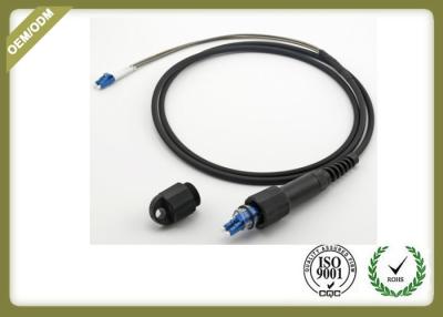 China Fiber Optic Outdoor Patchcord PDLC to LC 2 Core 2.0mm Cable for sale