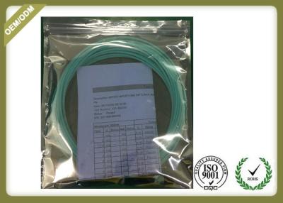 China USCONNEC MTP Female to MTP Female OM4 12 Core Fiber Cable Aqua LSZH Jacket for sale