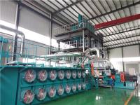 China XPW-600 Stainless Steel Mesh Belt Rubber Batch Off Cooling Machine 600mm Width 12 Fan System for sale