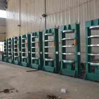 China Vertical Tire Curing Press Machine 400-1000kN PLC Control for Motorcycle & EV Tires for sale