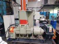 China 75L Rubber Pressure Dispersion Kneader Mixer Machine with 110KW Motor and 30/24.5 RPM Rotor Speed for sale