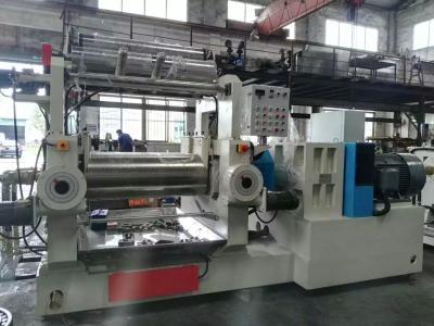 China 18 Inch Electric Rubber Mixing Mill Machine with Adjustable Nip and Blender for Rubber Compounding - SGS Certified for sale