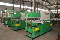 China CE Certified 200mm Rubber Vulcanizing Press Machine 0-25Mpa PLC Control Electric Heating for sale