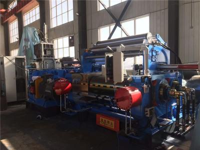 China 26 Inch Rubber Mixing Mill Machine with Stock Blender - 68-72 HS Roll Hardness, 5.5-280 kW Motor Power Range for sale
