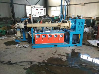 China Industrial Silicone EPDM NBR Rubber Extruder Machine 65-200mm Screw Diameter with Vulcanization Tunnel for sale