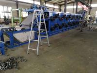 China PLC Rubber Sheet Batch Off Cooling Machine 600-900mm Width 3-40m/min Friction Ratio SGS Certified for sale
