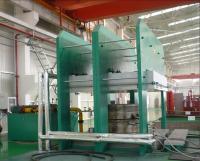 China Electric Heating Rubber Vulcanizing Press Machine 380V PLC Control 0-25MPa for sale